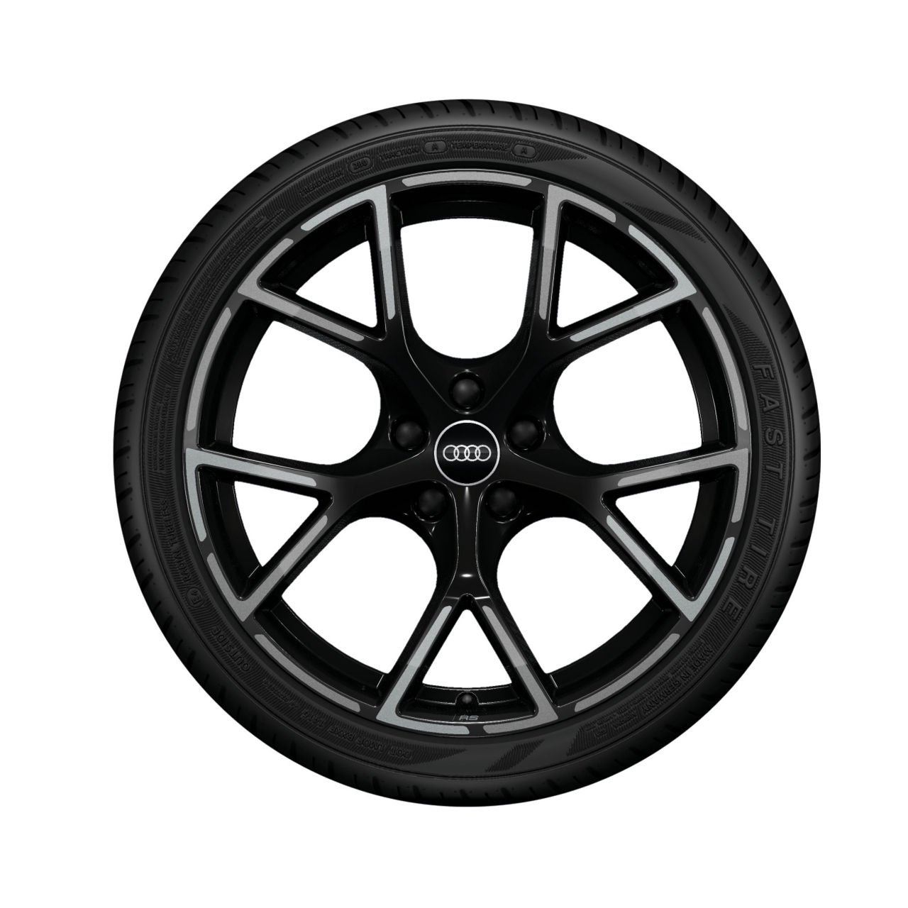 Rim, 5-Y-spoke with graphic print - Accesorios Originales Audi Spain