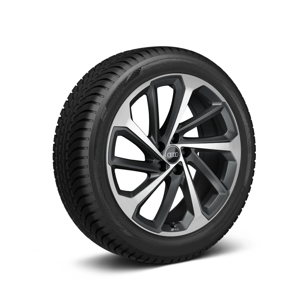 Rad Audi Sport, 5-Doppelspeichen-Twist mit RS-Schriftzug - Audi ...