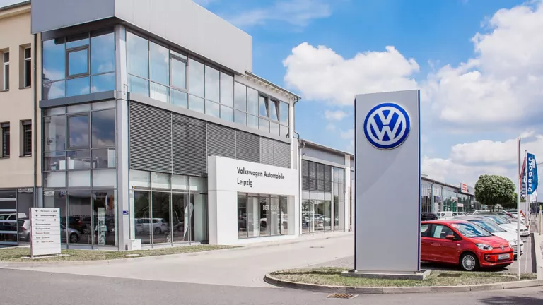 Vw In Leipzig Merseburger Strasse
