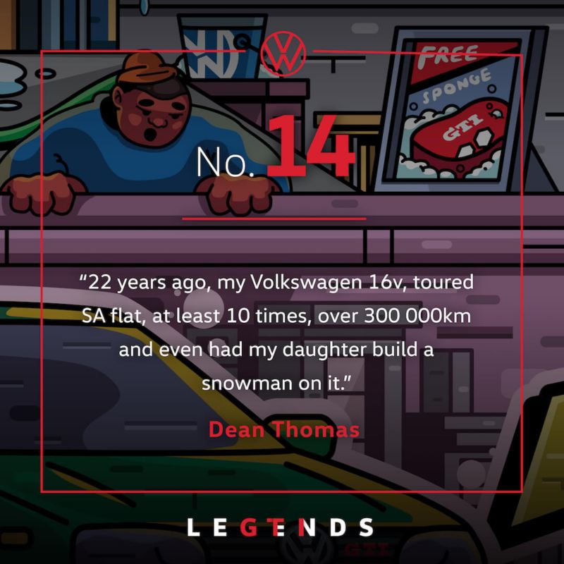 Volkswagen GTI Legends Ideas | Volkswagen South Africa