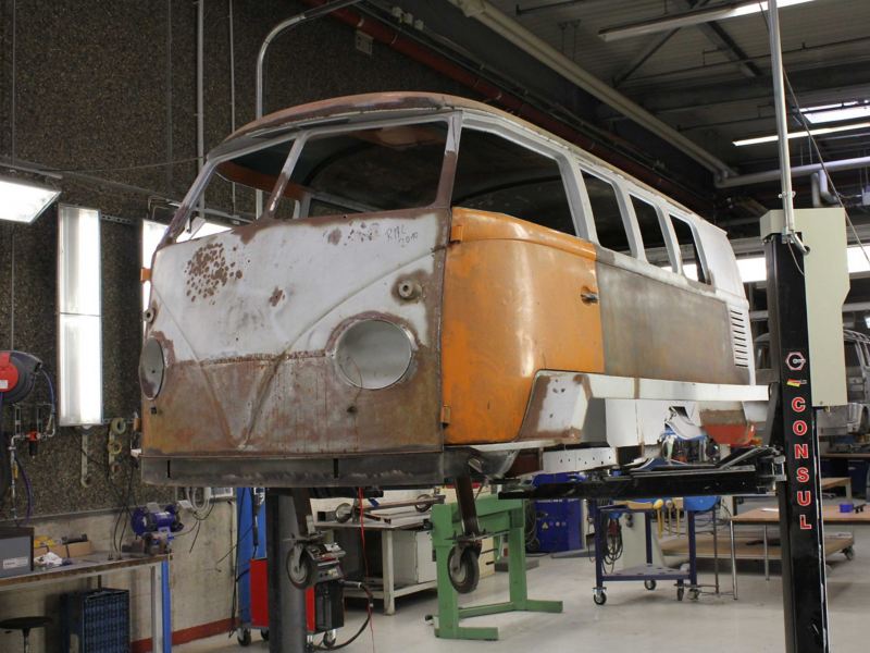 Restoring the one-off Half-track Fox | Van Life | VW Vans