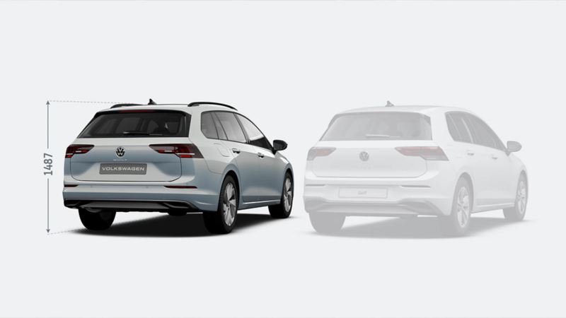 VW Golf Estate Dimensions | Volkswagen UK