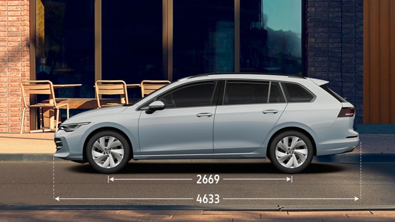 VW Golf Estate Dimensions | Volkswagen UK