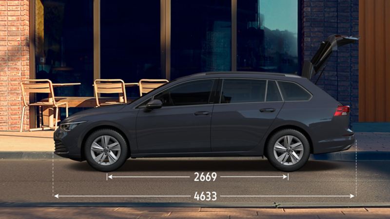 VW Golf Estate Dimensions | Volkswagen UK