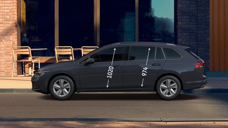 VW Golf Estate Dimensions | Volkswagen UK