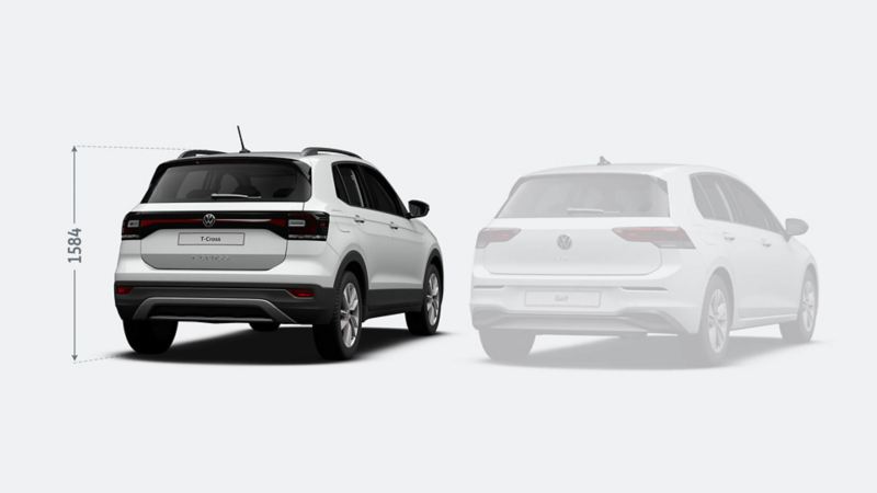 VW T-Cross Dimensions | Volkswagen UK
