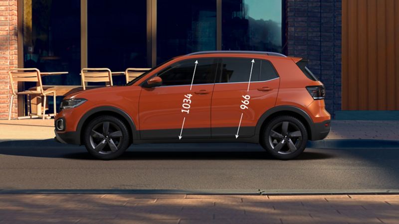 VW T-Cross Dimensions | Volkswagen UK