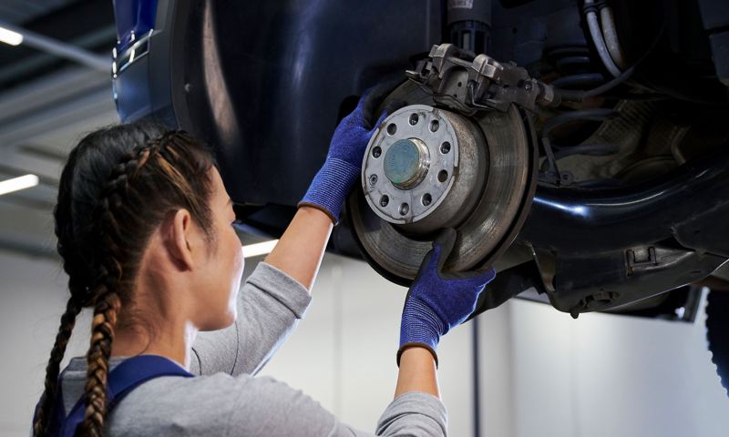 Brakes: Services for the VW braking system