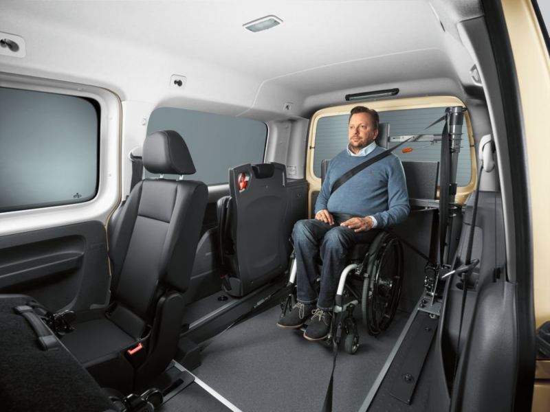The Caddy Mobility - Wheelchair Accessible Van | Volkswagen New Zealand