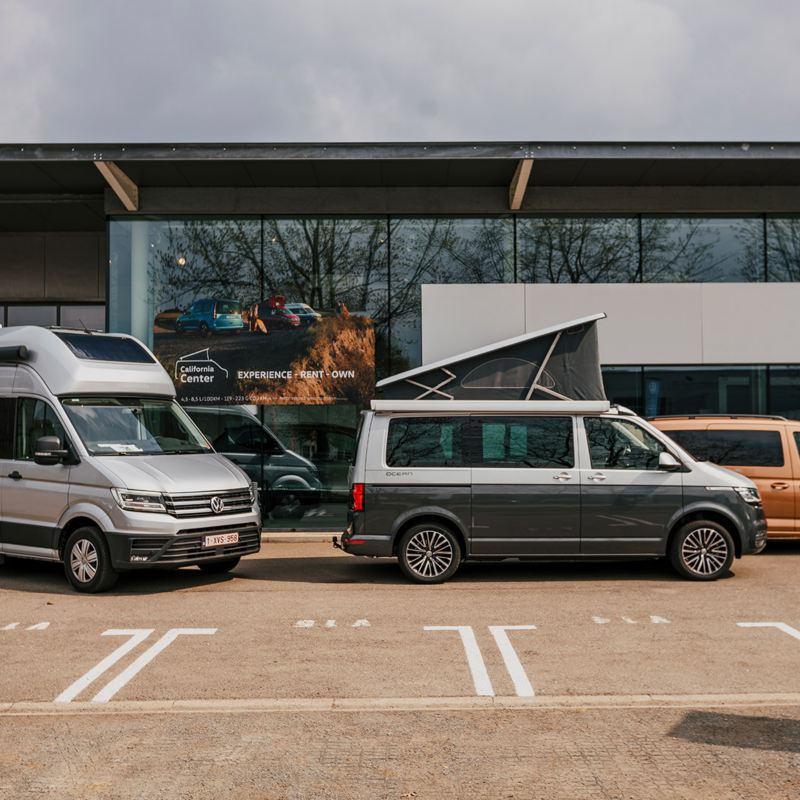 Volkswagen California Centers | Volkswagen Bedrijfsvoertuigen