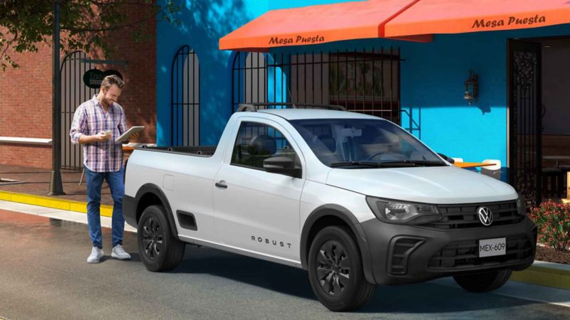 Saveiro 2024: interiores, versiones y precio | VW