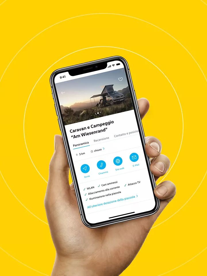 California on Tour App | Volkswagen Veicoli Commerciali