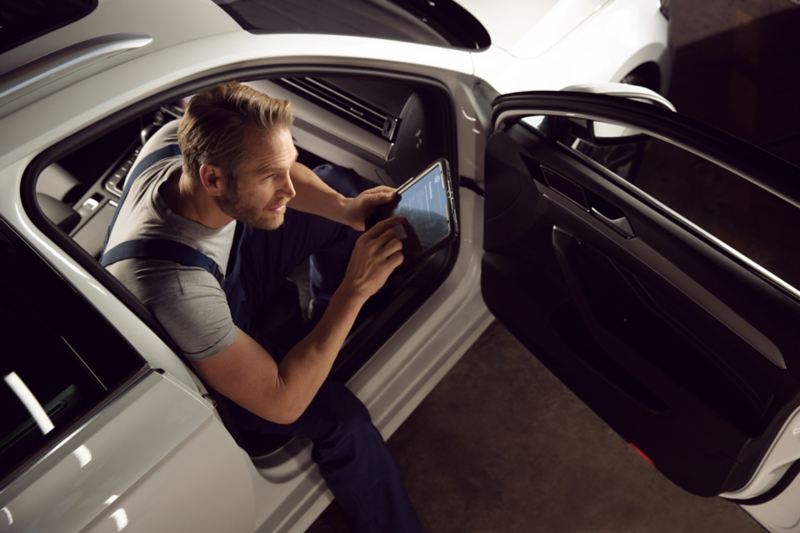 Informacje dla warsztatów Volkswagen: erWin on-line, diagnoza VAS