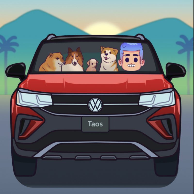 ¿Cómo viajar con tu mascota en auto o SUV? | VW