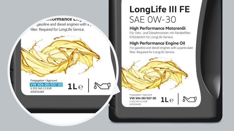 Olej silnikowy | Volkswagen Samochody Dostawcze
