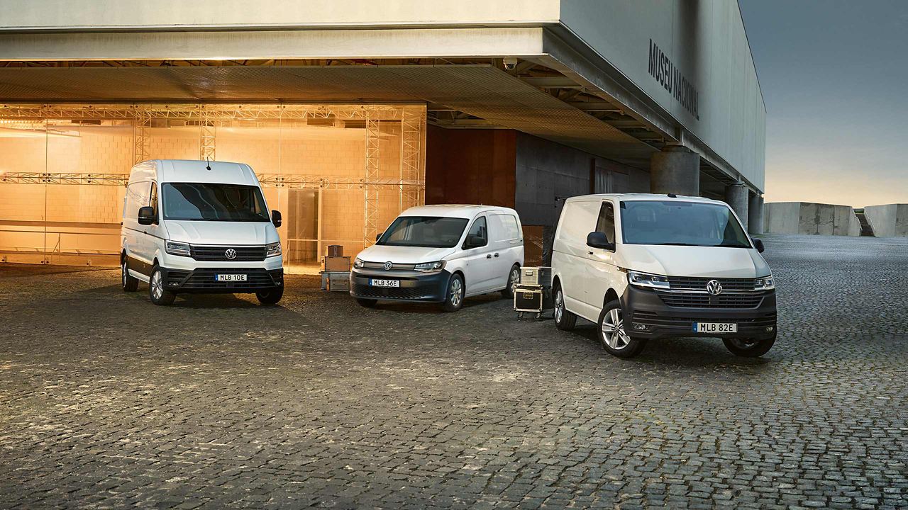 Volkswagen Transportbilar - lätta lastbilar, minibussar och campers