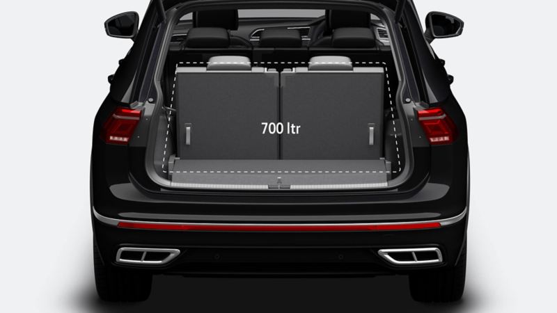 Tiguan Allspace Dimensions | Volkswagen UK